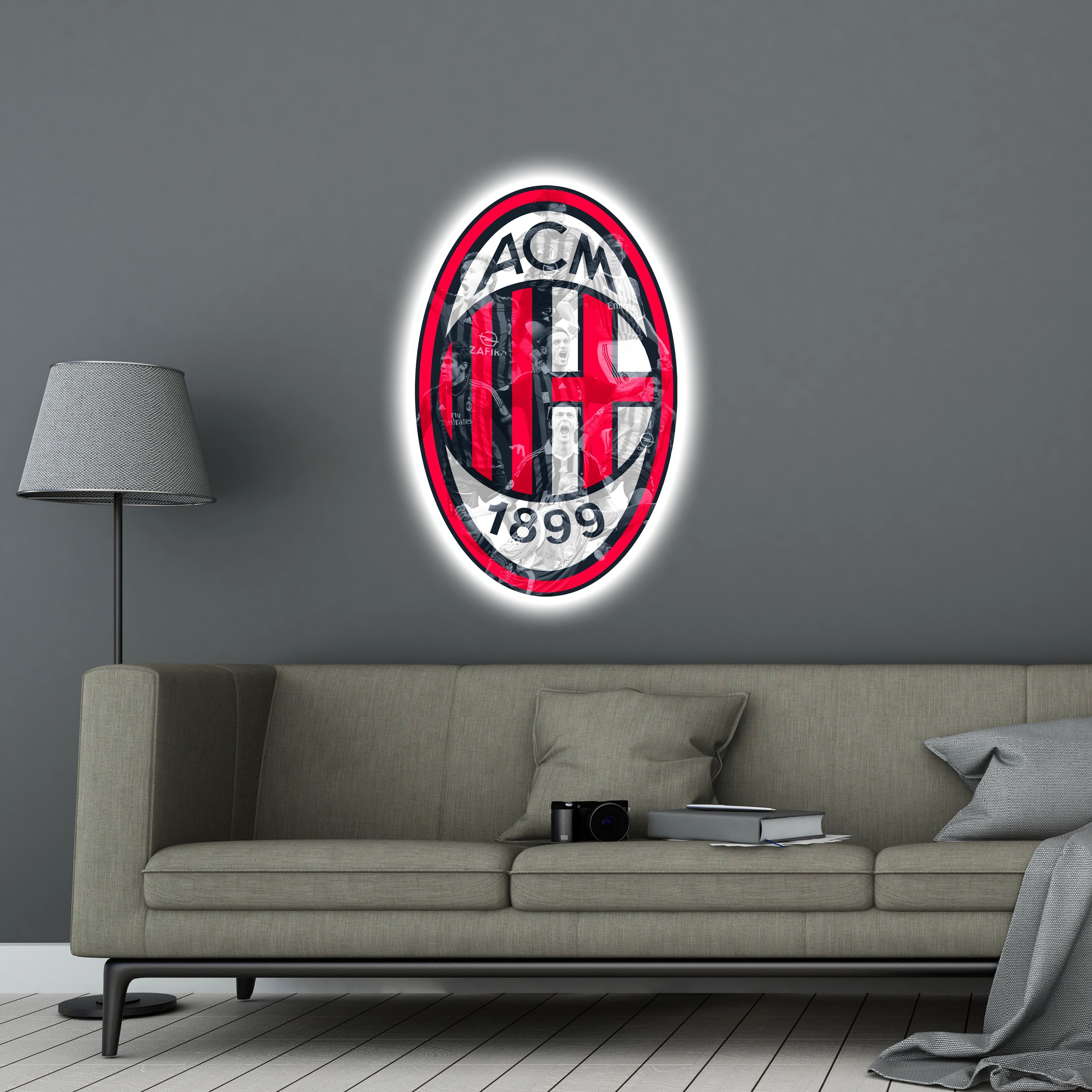 Luminous poster - AC Milan – QueenPosters